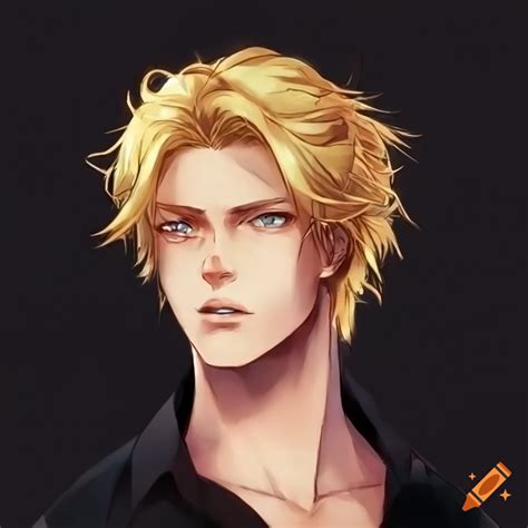 Anime Character With Blonde Hair In Red Suit On Craiyon