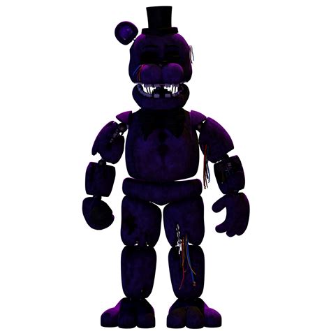 C4d Movie Withered Shadow Freddy Full Body By Mrwitheredfreddy On