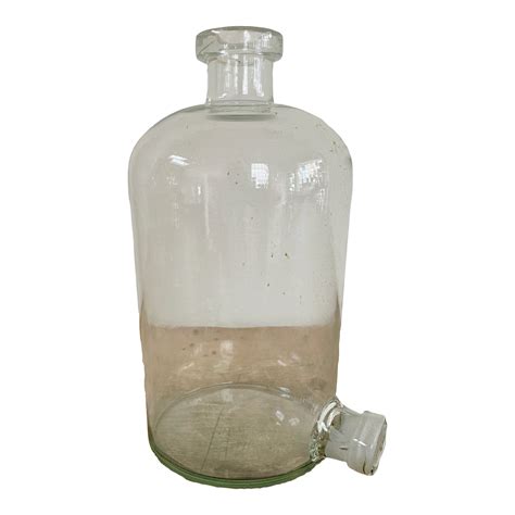 Vintage Lab Glass Container With Dispenser Chairish