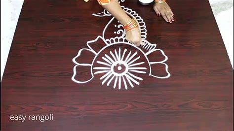 Peacock Muggulu Designs Without Dots You Get A Wide Variety Of