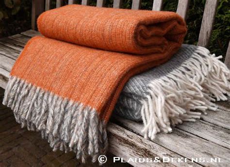 Plaid Bjork In Warm Oranje Van Klippan Snel En Gratis Bezorgd Oranje Accessoires Rood