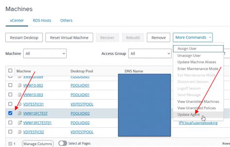 Using The Omnissa Horizon Agent Upgrade Feature From The Omnissa