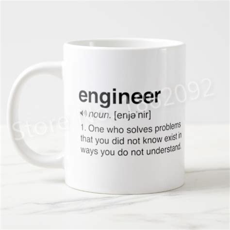 Funny Engineer Definition Engineer Coffee Beer Mug Grandado