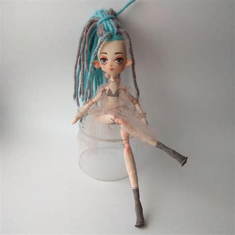 Tattoo Doll Doll With Tattoos And Dreadlocks Doll With Dread Inspire Uplift