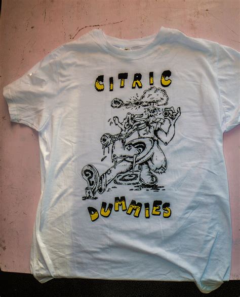 citric dummies t shirt saalepower 2 records