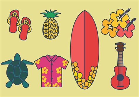 Hawaii Clipart Vector Art Icons And Graphics For Free Download