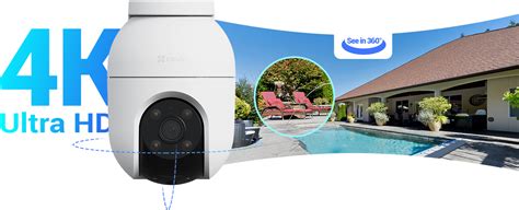 Ezviz C8c 4k Pan And Tilt Wi Fi Camera