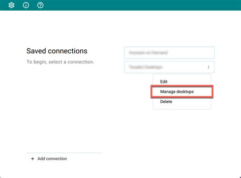 Connecting To An Agent Machine HP Anyware Support