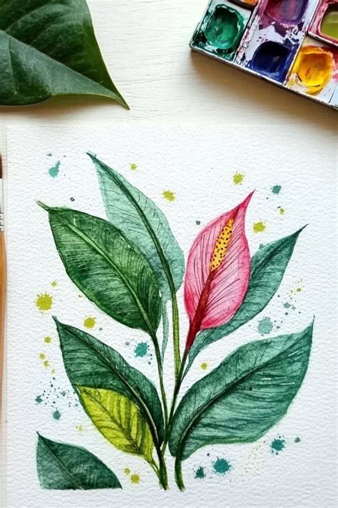37 Flower Drawing Watercolor Ideas To Inspire Your Creativity