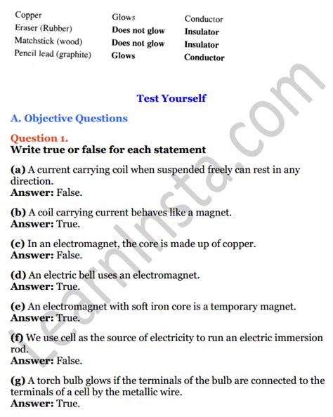 Selina Concise Physics Class ICSE Solutions Chapter Electricity And Magnetism