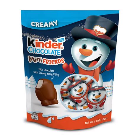 Kinder Chocolate Creamy Mini Friends Christmas Candy Shop Candy At H E B