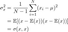 Covariance Matrix Formula