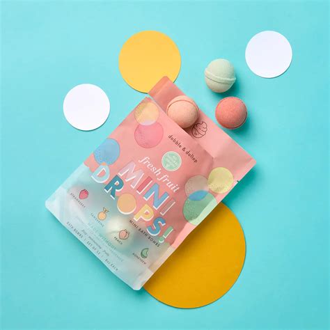 Fresh Fruit Mini Bath Bombs Loshen And Crem