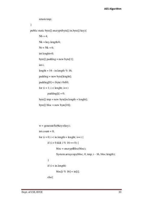 advanced encryption standard aes implementaion using java