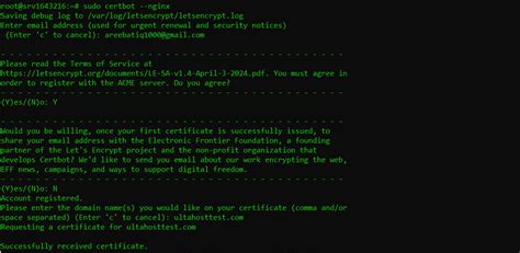 How To Install Ssl On Linux Vps Using Certbot Ultahost Knowledge Base