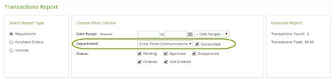 the transactions report certify help center