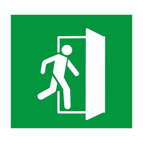Emergency Exit Door Vector Art At Vecteezy