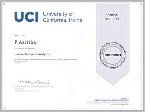 Completed Human Resources Analytics Course P Asritha Posted On The Topic Linkedin