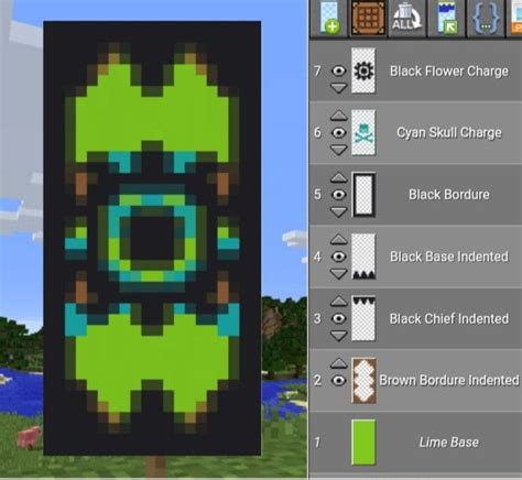 Minecraft Element Of Air Banner Minecraft Creations Minecraft Banners Minecraft Banner Designs