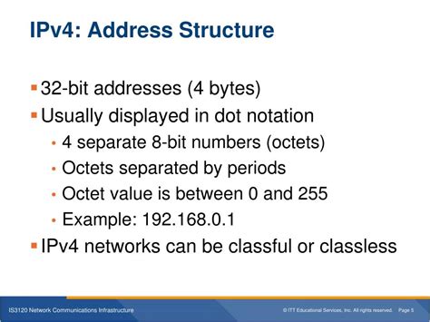 Ppt Is3120 Network Communications Infrastructure Unit 4 Powerpoint