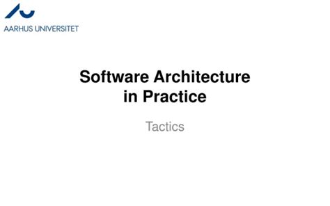 Ppt Software Architecture In Practice Powerpoint Presentation Free Download Id1402445