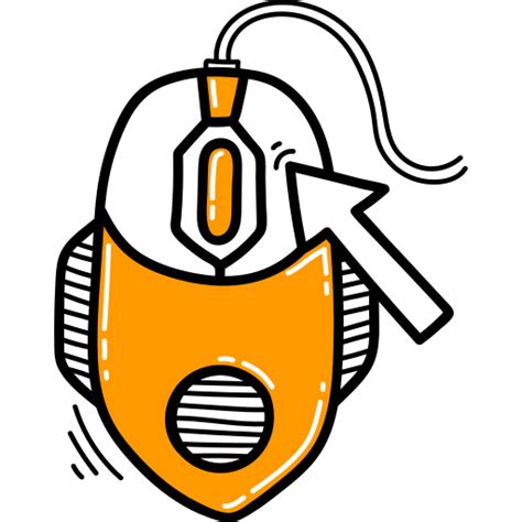 Right Click Device Double Mouse Vector Illustration Icon