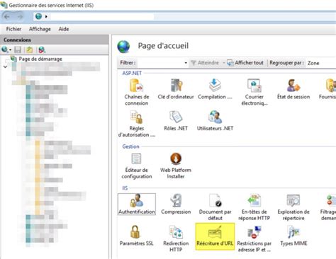 IIS Redirection Vers HTTPS IT Connect
