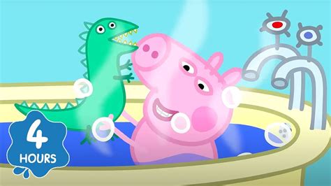 George Pig Takes A Bath 🐷 Peppa Pig Full Episodes Cartoons For