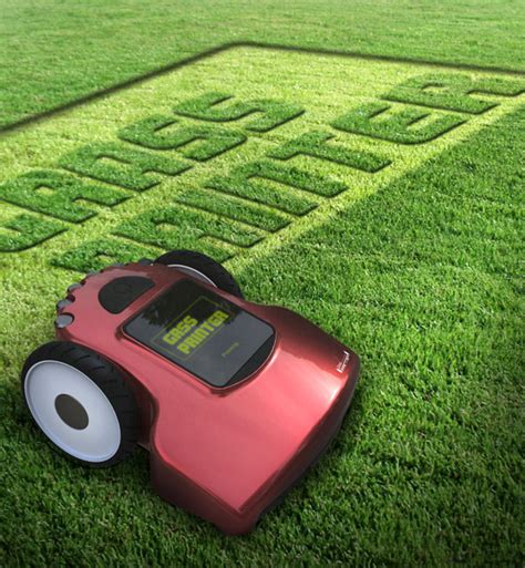 Grass Printer For Lawnly Creatives Yanko Design