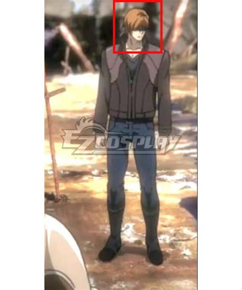 Marvels Anime X Men Cyclops Brown Cosplay Wig