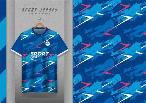 Fabric Pattern Design For Sports T Shirts Soccer Jerseys Running