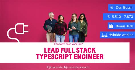 Vacatures Lead Full Stack Typescript Engineer Werken Bij Essent