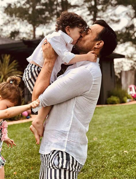 Cheyenne Jackson And Twins Pose For Janie And Jack Collaboration