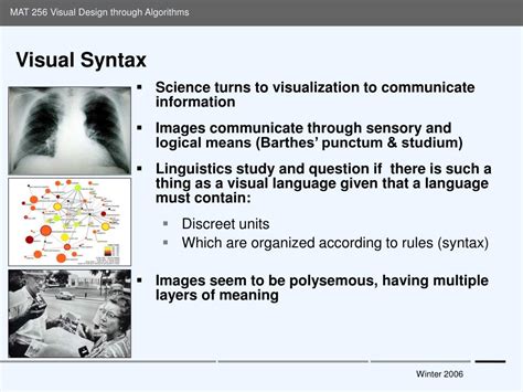 ppt visual syntax and semiotics powerpoint presentation free download