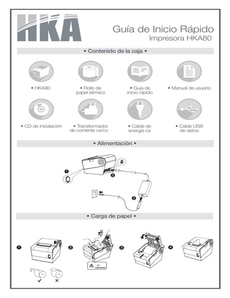 guía de inicio rápido