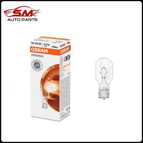 1PC Original Osram 921 T15 12V 16W Halogen Light Car Bulb - Made In ...