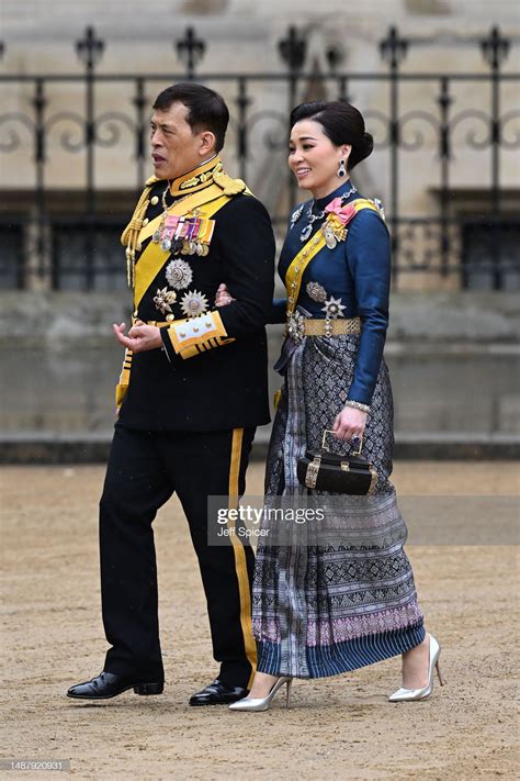 King Vajiralongkorn Of Thailand And Queen Suthida Of Thailand During