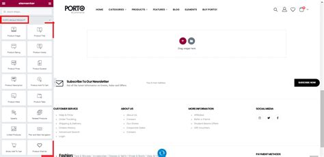 How To Create Custom Product Layout Using Elementor Porto Documentation