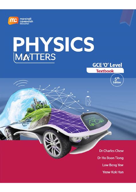 Download Pdf Physics Matters Gce O Level Textbook 5th Edition 2023