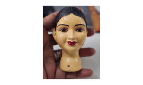 16 Doll Face Srikolhapuri School Of Doll Making
