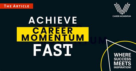 How To Achieve Career Momentum And Find Fulfilment At Work