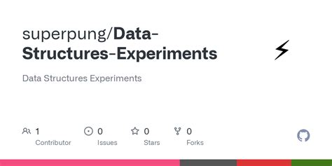 github superpung data structures experiments data structures experiments