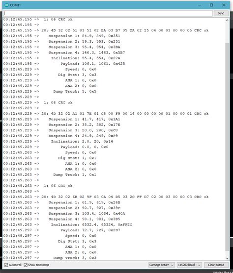 Reading RAW Data From RS Device Split Them Page Programming Arduino Forum