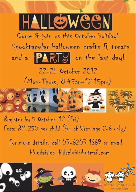 Fun Parties October Halloween Holiday Fun