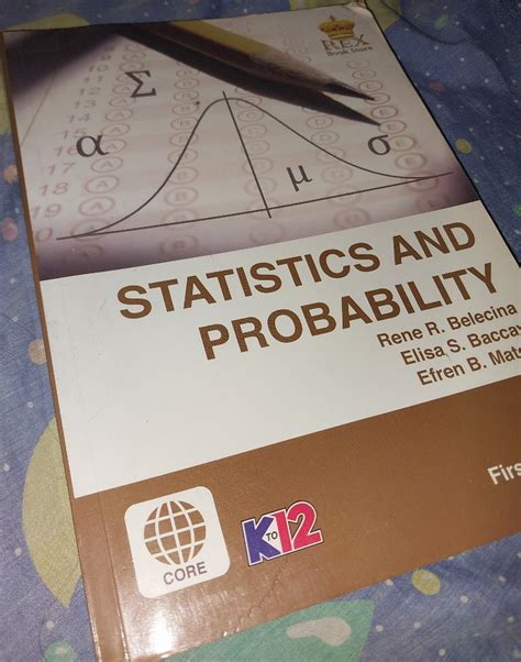 Statistics And Probability Book Hobbies And Toys Books And Magazines