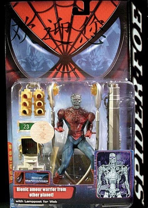Spider Foe The Bionic Amour Warrior From Other Planet R Bootleg