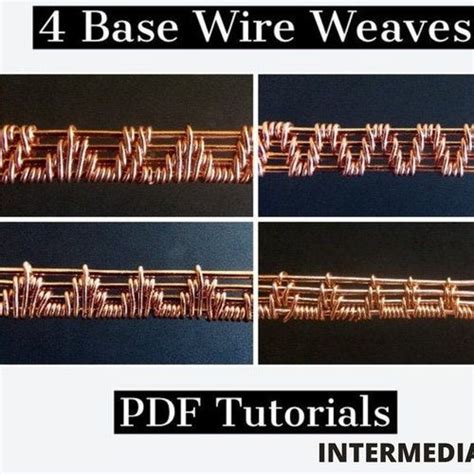Wire Wrapping Tutorial 4 And 5 Base Wires Weaves Wire Weaving Tutorial