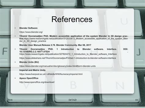 Drtad Blender Tips How To Set Metric Or Imperial Units Ppt