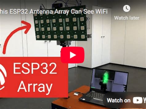 Visualizing Wifi Signals With A Esp32 Array Antenna