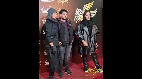 استایل عجیب ترلان پروانه و رویا جاوید نیا در اکران مردمی فیلم علفزار